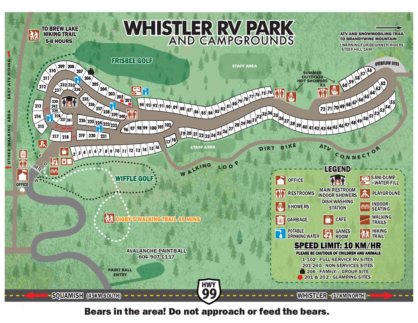 About the Whistler RV Park and Campground - Whistler RV Park and Campground